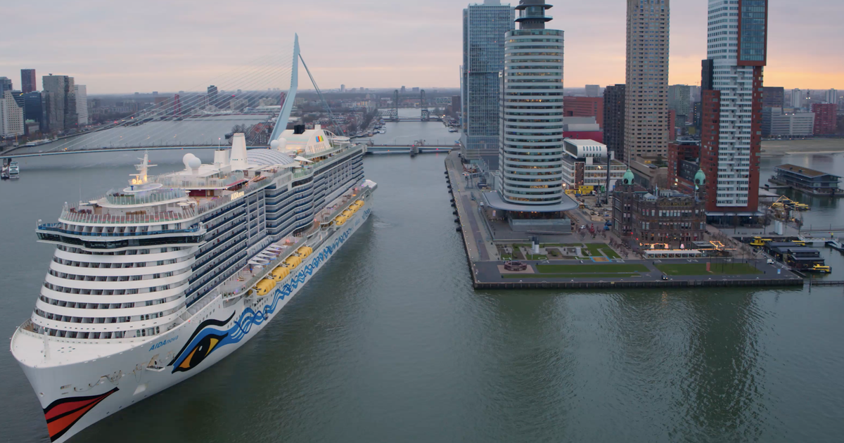 Walstroom bij de Cruise Terminal in Rotterdam