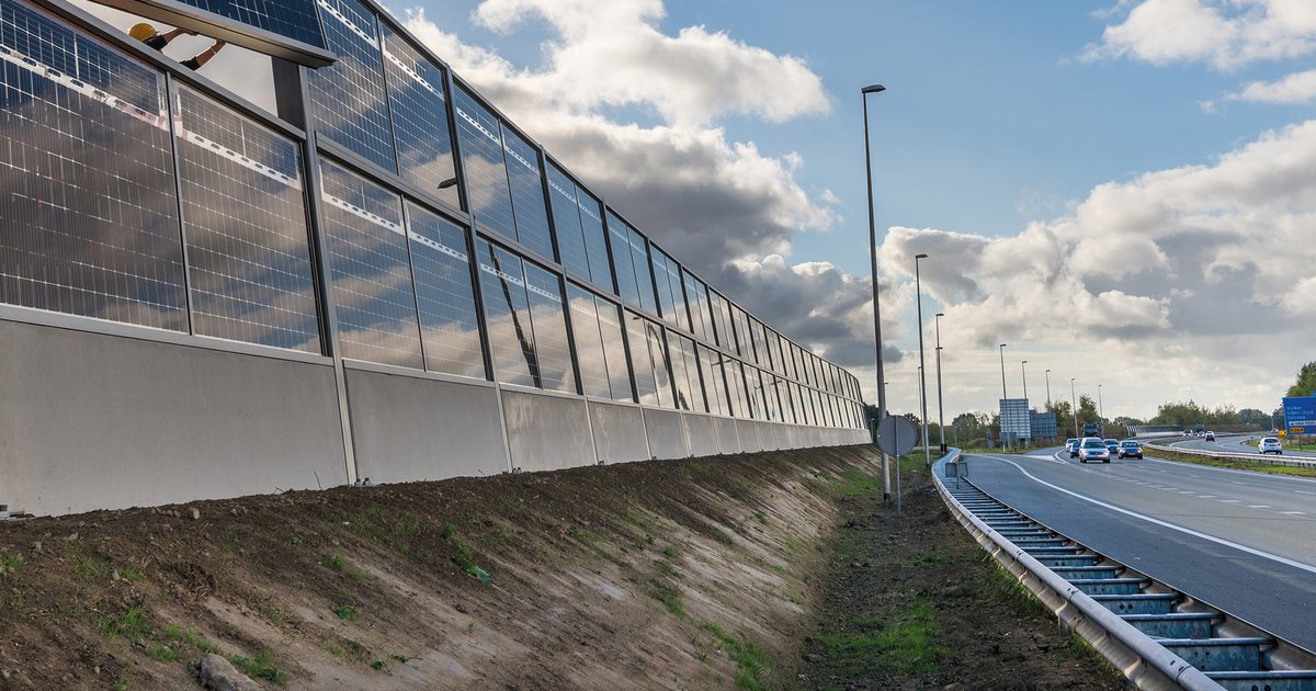 Solar noise barriers: SONOB | Heijmans