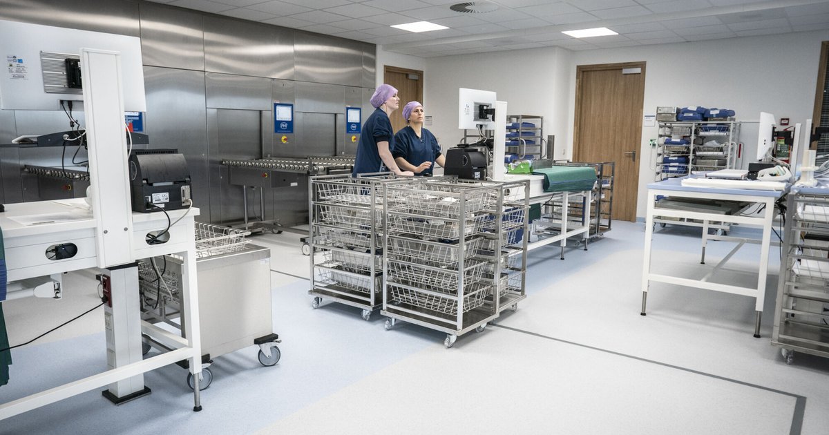 Nieuwe sterilisatie-afdeling - Spaarne Gasthuis, Hoofddorp